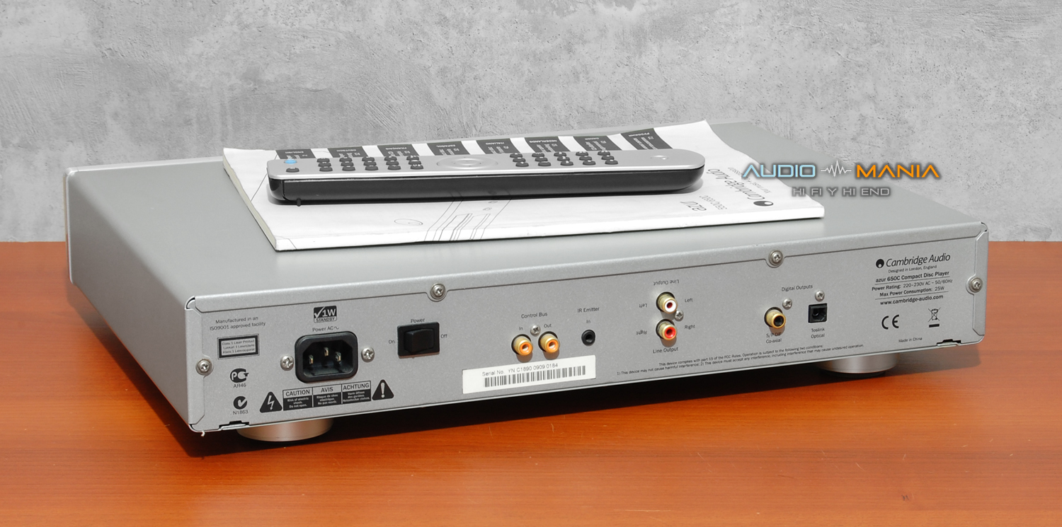 Cambridge Audio Azur 650C en Audio-Mania