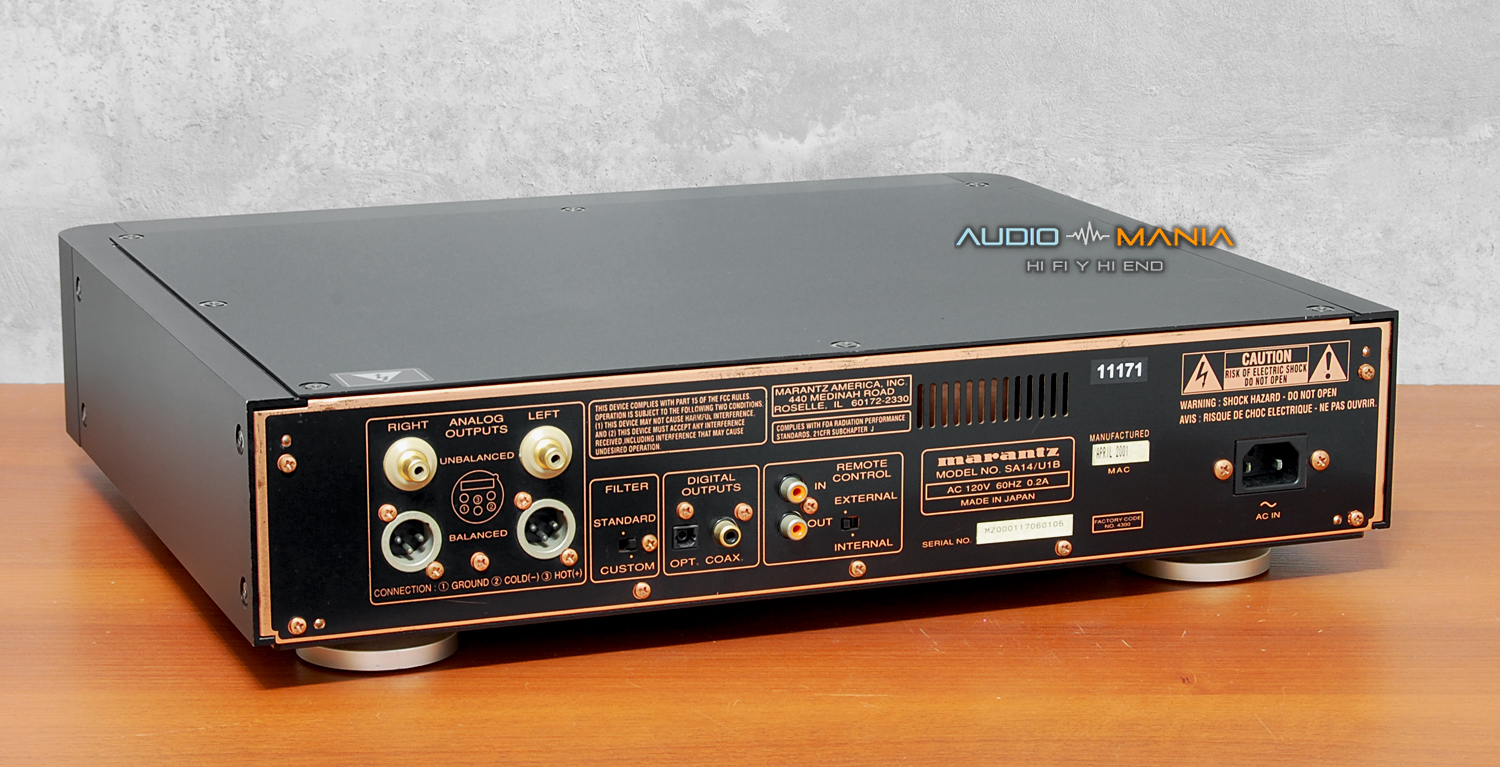Marantz SA 14 en Audio-Mania